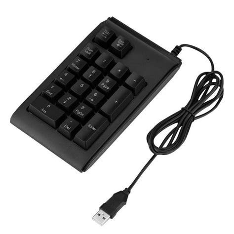 GetUSCart USB Numeric Keypad 19 Key RGB USB Numeric Keypad Mechanical Touch Feeling 10 Million