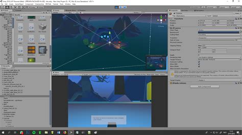 camera messed up when i saved my project it was fine unity engine