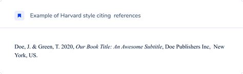 Harvard Referencing Style Format Easy Guide Examples