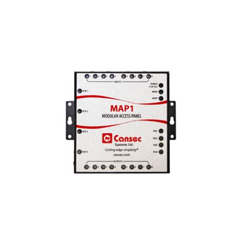 Cansec Systems Ltd Ca Map12fa Ca Map1 2 Door Configuration With Aux I O For First Access