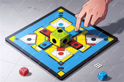 Ludo Game From Different Perspectives Premium Ai Generated Image