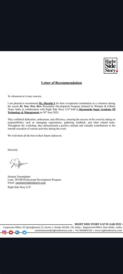 Appreciating My Volunteer Experience At Byobworkshop Dhruthi Sridhar