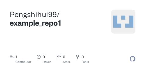 Github Pengshihui99examplerepo1
