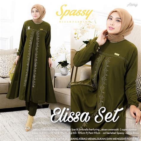 Jual Elissa Set Ori By Spassy Restock Shopee Indonesia