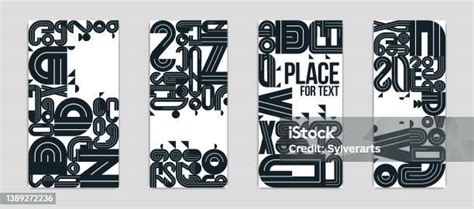 추상은 벡터 디자인 세트 기하학적 현대 미술 테마 텍스트 흑백 장소와 배경으로 다채로운 예술 일러스트를 다룹니다 0명에 대한 스톡 벡터 아트 및 기타 이미지 Istock