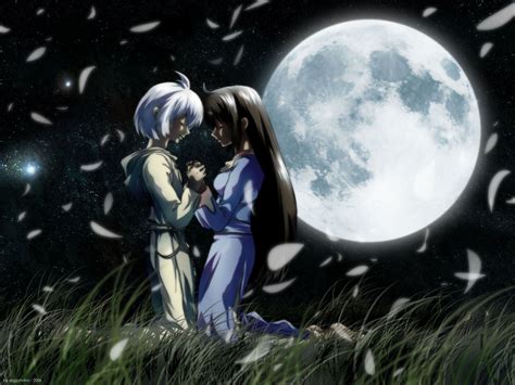 Anime Yuri Kiss Wallpapers Wallpaper Cave