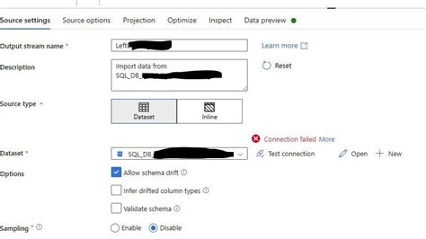 Existing Dataset In Adf Pipeline Not Working For Data Flow Microsoft Qanda