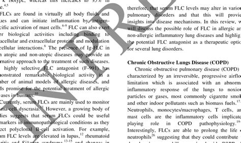 Comparison Of Serum Flc Sflc Levels Between Systemic Sclerosis Ssc Download Scientific