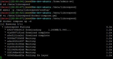 Docker로 인터넷 속도측정 사이트 만들기 LibreSpeed 달소씨의 하루