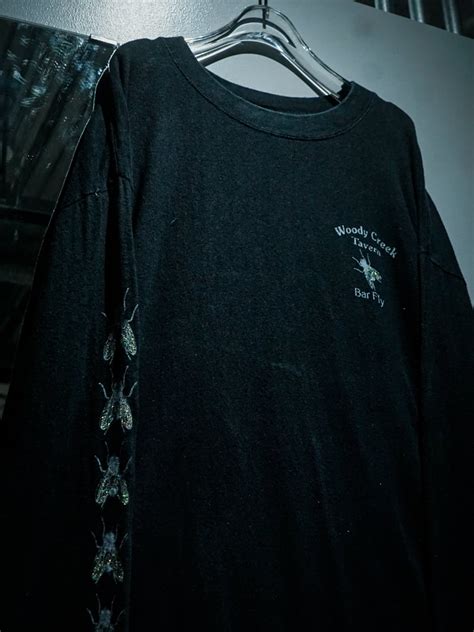 【add C Vintage】woody Creek Tavern Pisher Print Design Vintage Loose