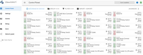 ux compact control panel menu · zwave js zwave js ui · discussion 461