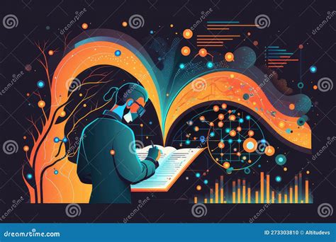 Data Scientist Exploring And Analyzing Massive Dataset To Discover Hidden Patterns Stock