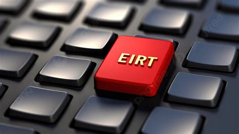 Engage Enter Key With Cursor Hand A 3d Rendered Reminder Background Keyboard Button Keyboard