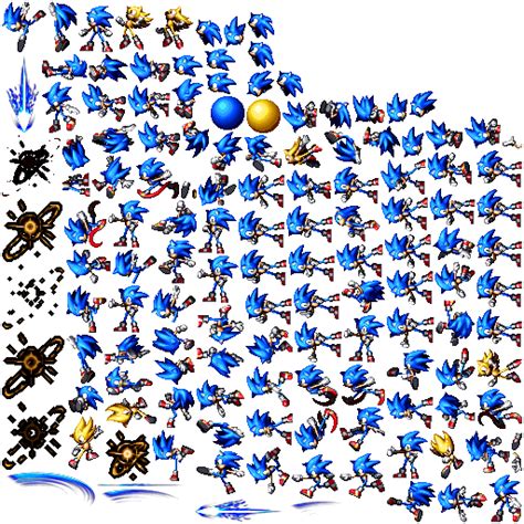 Sonic Sprite Sheet Advance