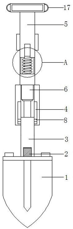 一种多种作用目的且省时省力的建筑施工用铲的制作方法