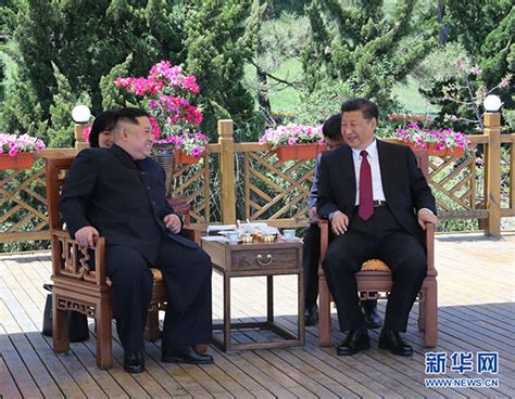 金正恩三个月内第三次访华 中朝两国领导人都谈了什么？新闻中心中国网
