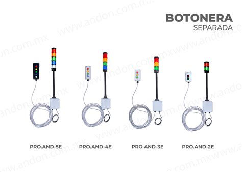 Andon Con Botonera Separada Andon Store