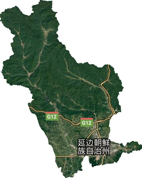 延边朝鲜族自治州高清卫星地图bigemap Gis Office