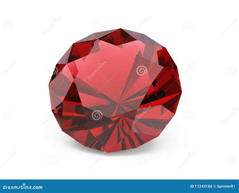 Diamond Ruby Stock Photo Image Of Jewellery Macro 11243186