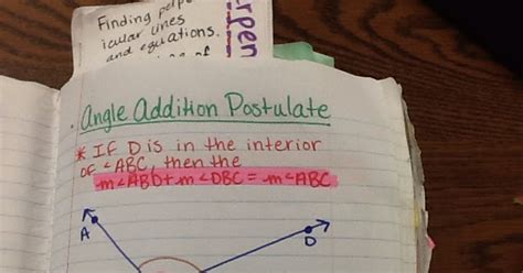 Journal Wizard Geometry Angle Relationships