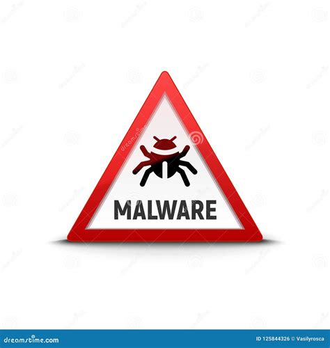 Computer Virus Sign Warning Trojan Mailware Security Internet Virus
