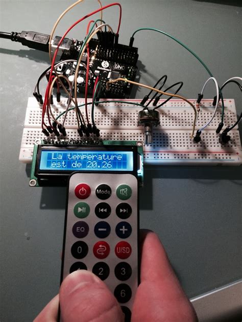 Infrared Temperature Sensor Arduino Based Degree Selection