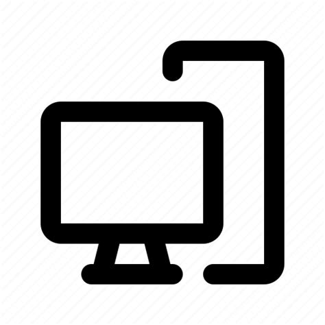 Computer Monitor Cpu Pc Device Icon Download On Iconfinder