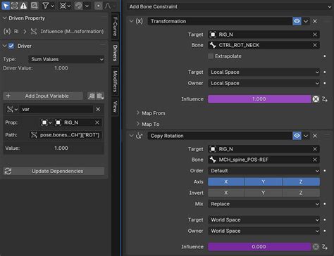 Drivers Sum Values Inversion Animation And Rigging Blender Artists Community