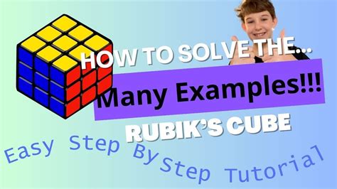 How To Solve X Rubiks Cube Tutorial YouTube