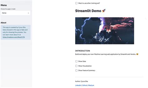 Build And Deploy Your Own Machine Learning Web Application By Streamlit And Heroku By Cyrus