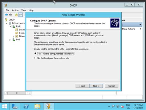 Windows Server 2012 R2 Configure Dhcp Server Server World