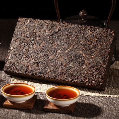 陈年普洱茶熟茶250g陈香老茶砖云南勐海春茶熟普洱茶砖茶干仓茶叶 虎窝淘