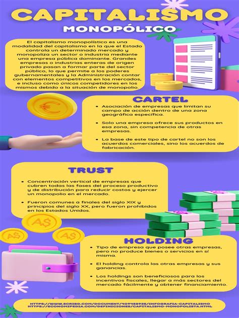 Infografía Finanzas Personales 3d Morado Pdf Política