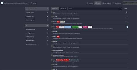 Context Filter Has No Effect In Dashboard · Issue 26686 · Go Gitea