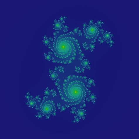 Julia Set With Different Parameters Python And Turtle