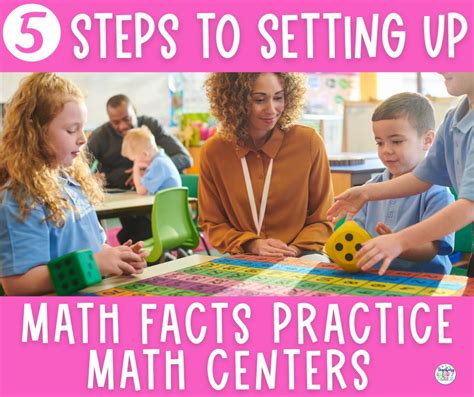 5 Steps To Setting Up Effective Math Centers For Math Facts Practice Teaching In The Heart Of