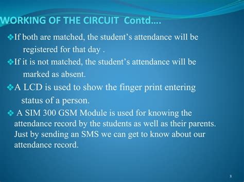 Hybrid Automated Attendancee System Ppt