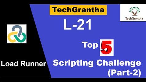 Load Runner Beginner Tutorial 21 Scripting Challenge In Load Runner Part 2 By TechGrantha