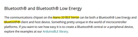 Arduino Nano BLE Sense Bluethooth Nano BLE Sense Arduino Forum