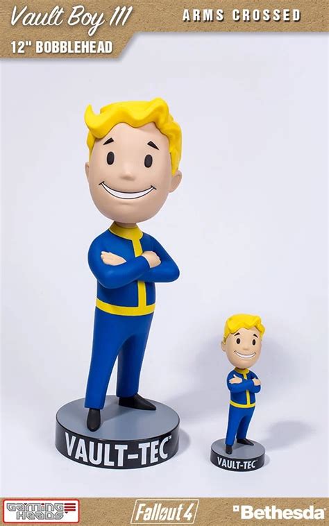 Fallout Vault Boy 111 Arms Crossed Bobblehead 30cm Shopforgeek
