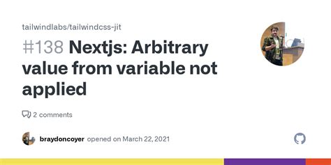 Nextjs Arbitrary Value From Variable Not Applied · Issue 138