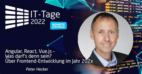 Angular React Vuejs Was Darfs Denn Sein Über Frontend