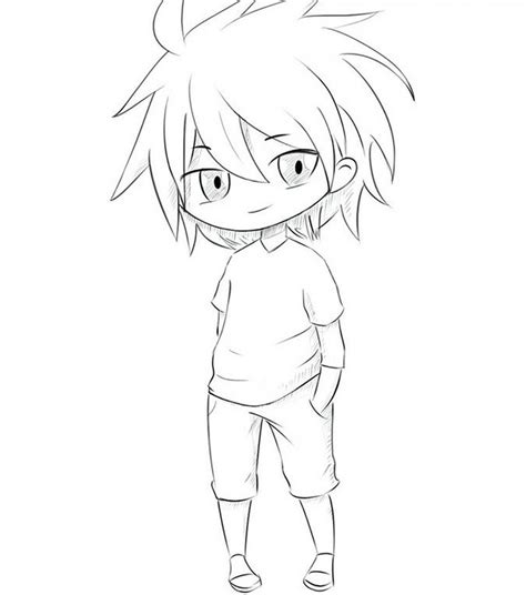 男孩动漫简笔画 男孩动漫简笔画 苗苗知道