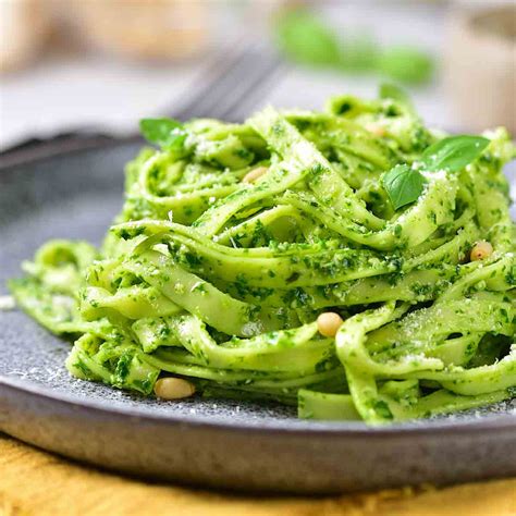 Pesto Tagliatelle Deliciously Home Cooked