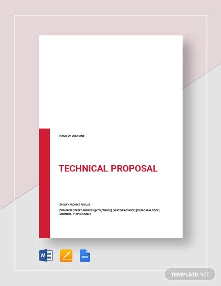Technical Proposal Examples To Download
