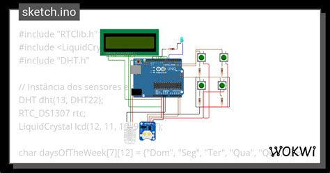 Ar Condicionado Atendimento Wokwi Esp32 Stm32 Arduino Simulator