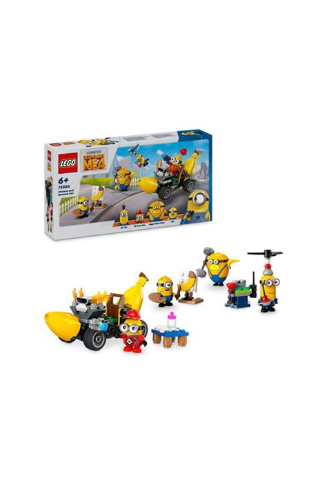 ლეგო მინიონები მინიონები და ბანანის მანქანა