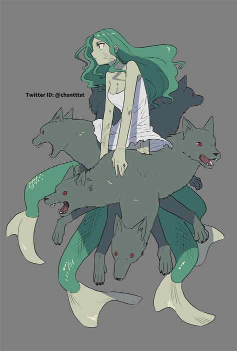 Scylla Mythology Danbooru