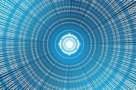 Premium Photo Binary Background