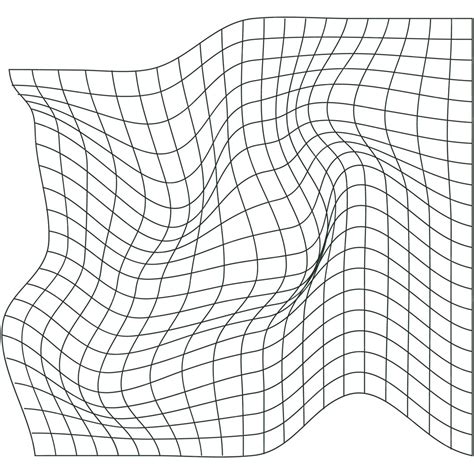 Premium Vector Abstract Distorted Wireframe Wave Vector Curve Surface Background Technology